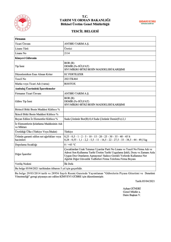 Rootox - Rootomix İkilisi - Antbio